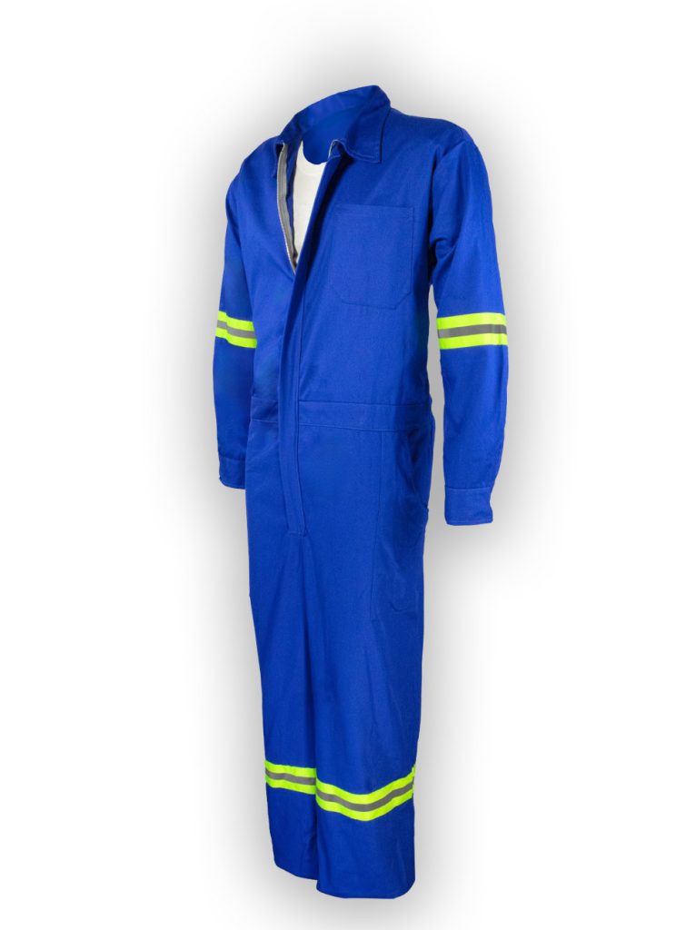 Overol azul rey con reflejante - MDZ uniformes