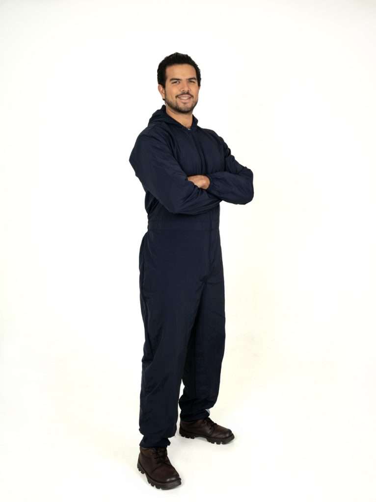 Overol para fumigación color azul marino - MDZ uniformes