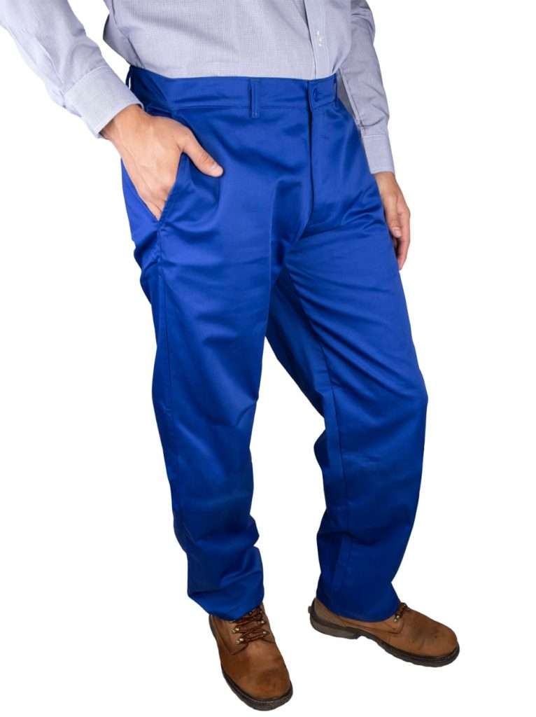 Pantalón azul rey tipo dockers - MDZ uniformes