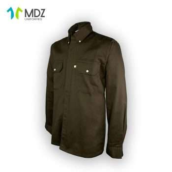 Camisola color verde olivo con doble bolsa - MDZ uniformes