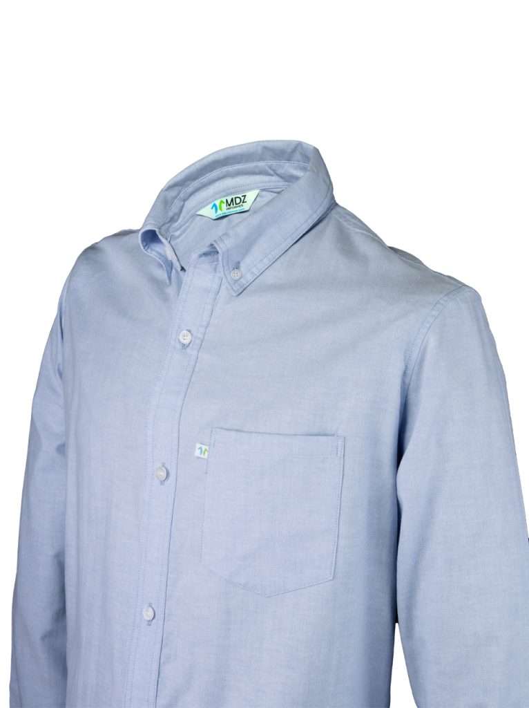 Camisa empresarial color azul - Besto uniformes