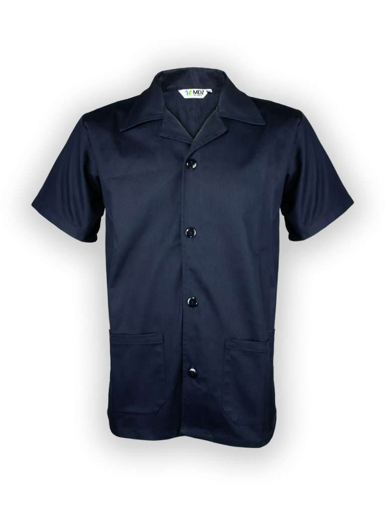 Bata industrial azul marino caballero - Besto uniformes