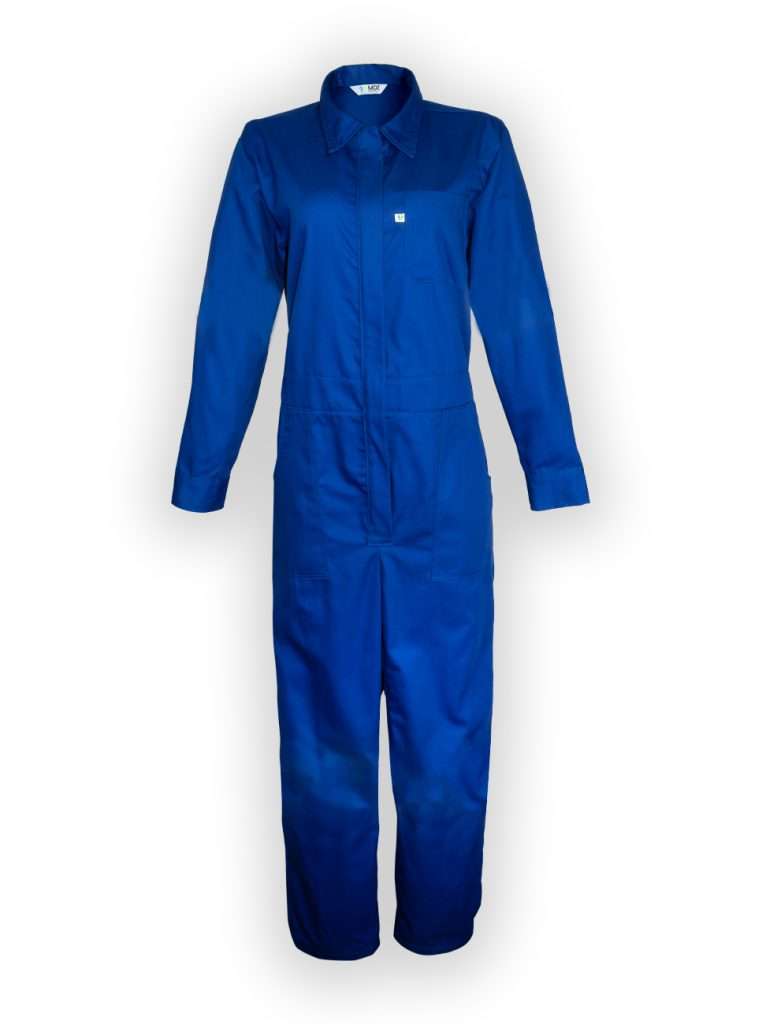Overol azul rey sin reflejantes dama - MDZ uniformes