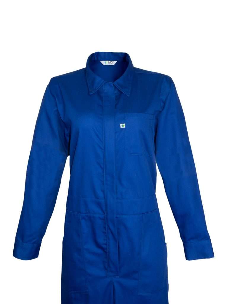 Overol azul rey sin reflejantes dama - MDZ uniformes
