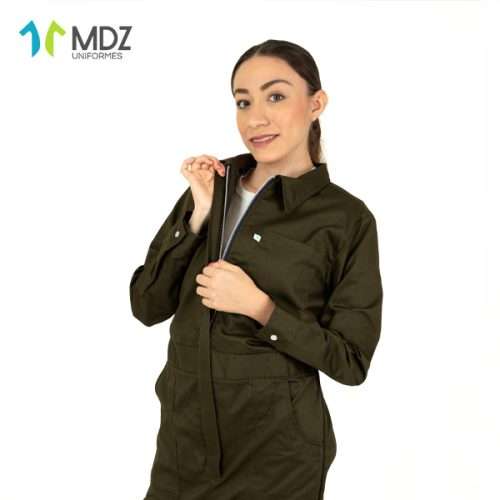 Overol verde olivo sin reflejantes dama - MDZ uniformes