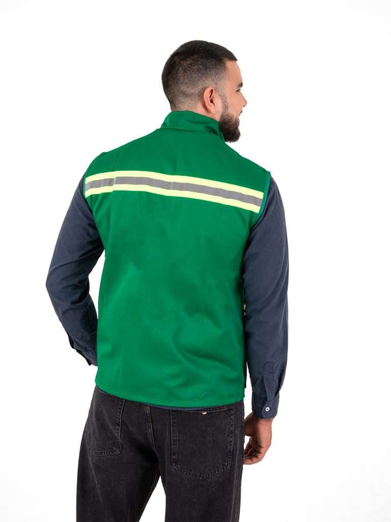 Chaleco de seguridad verde - MDZ uniformes