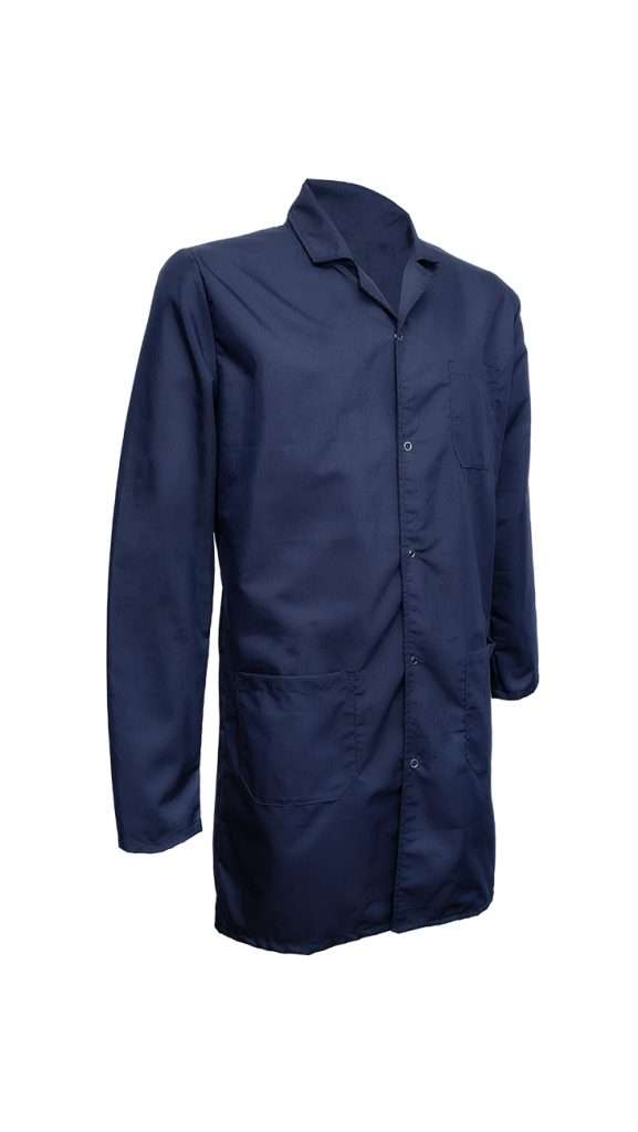 Bata antiestática azul marino - Besto uniformes