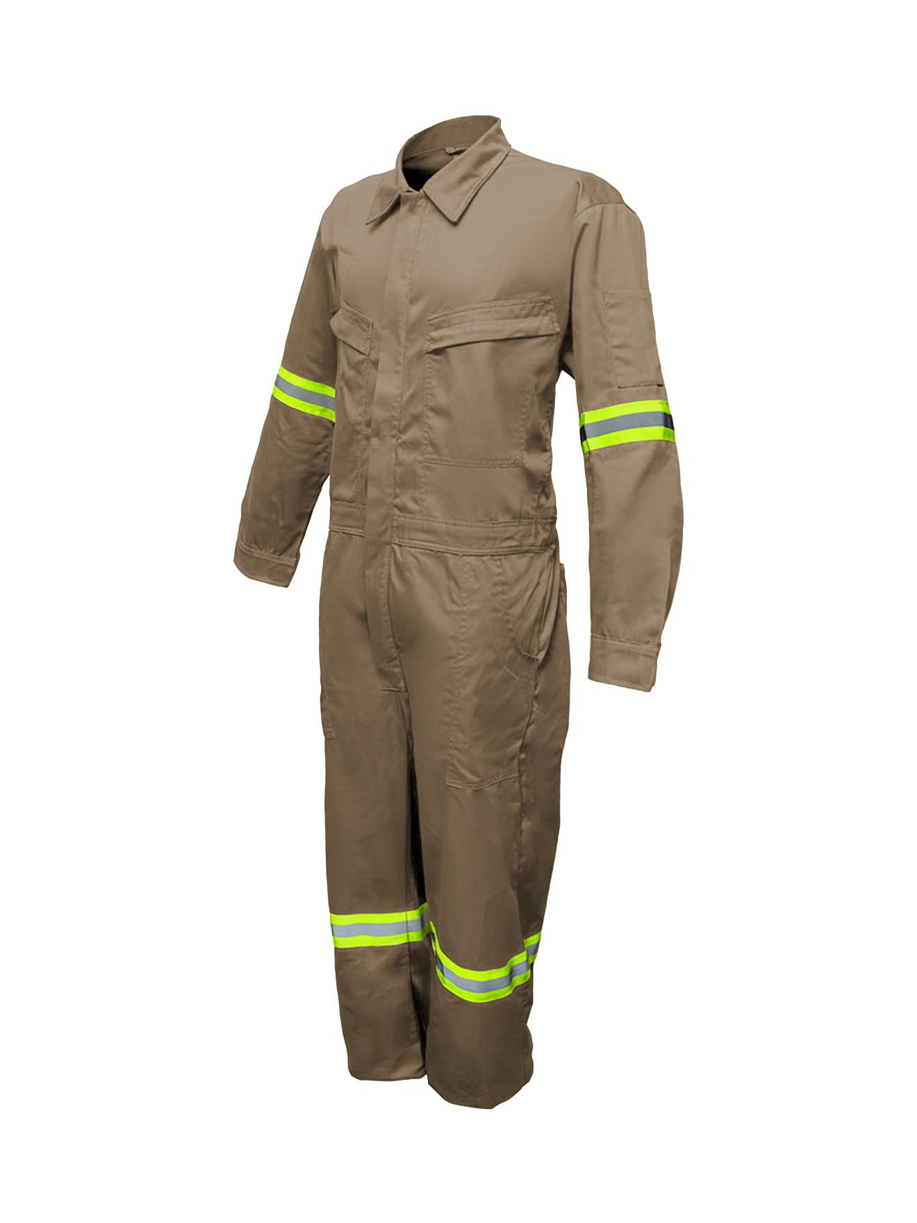 Overol Industrial Premium color caqui - MDZ uniformes